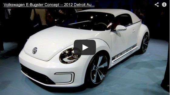 VW E-Bugster Concept: Neuer Käfer mit Elektroantrieb
