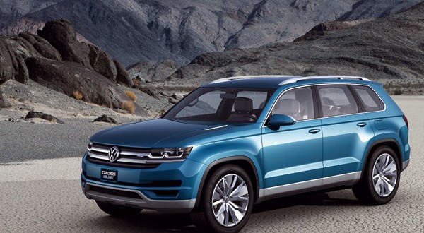 Volkswagen CrossBlue - Diesel-Plug-In-Hybrid mit 6 Sitzen