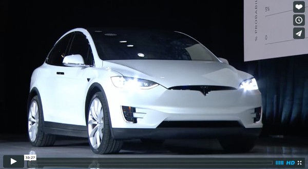 Offizieller Launch des Tesla Model X - Video