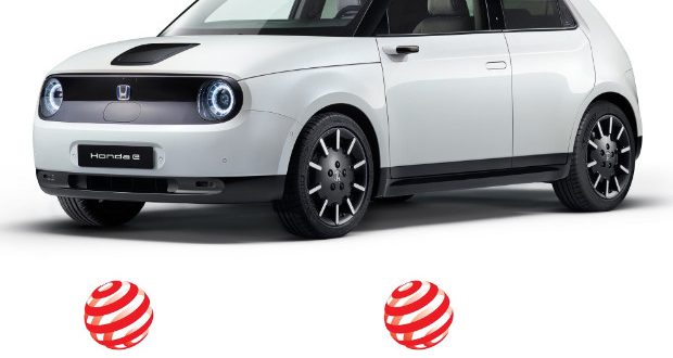 Best of the Best - Honda e mit dem Red Dot Design Award ausgezeichnet